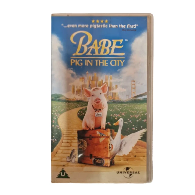 VINTAGE BABE PIG In The City Vhs Cassette Movie £11.20 - PicClick UK