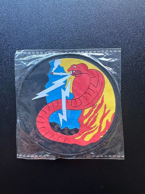 466TH FIGHTER SQUADRON Diamondbacks F-35 PVC Special Heritage Patch. £ ...