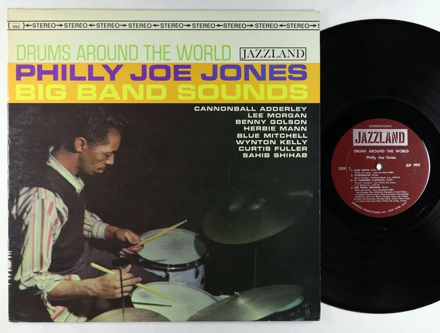 PHILLY JOE JONES - Drums Around The World LP - Jazzland - JLP 992 VG+ ...