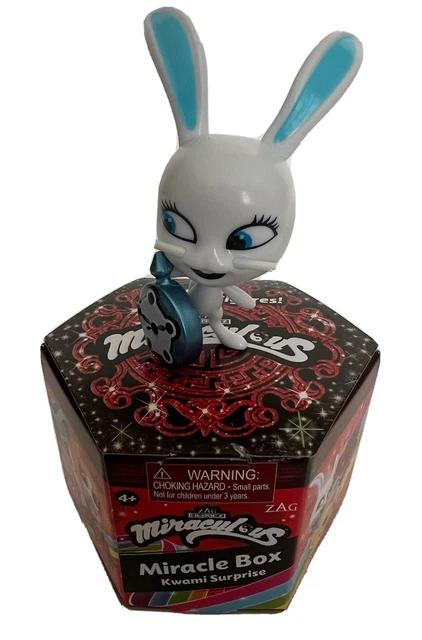 RARE BOÎTE MIRACLE coccinelle miraculeuse kwami surprise DUFF le lapin ...
