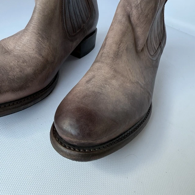 FREEBIRD BY STEVEN ARGO Men's Size US 11 Chelsea Taupe Distressed ...