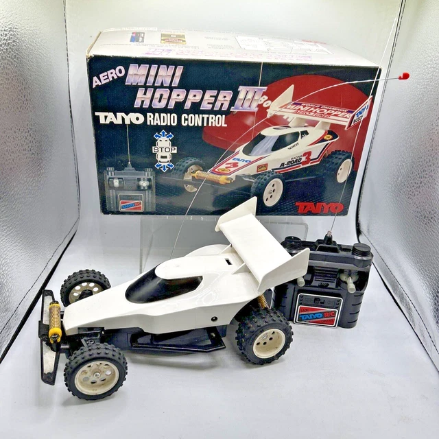 AERO MINI HOPPER III 3 Taiyo R/C Radio Controlled Car White Boxed £35. ...