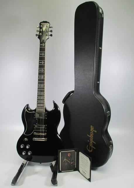 EPIPHONE TONY IOMMI Sg Signature Series Electric Guitar Coa Limited ...