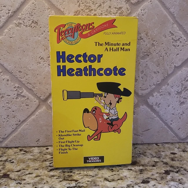 VHS TAPE HECTOR Heathcote The Minute and A Half Man Tape 6 Cartoon ...