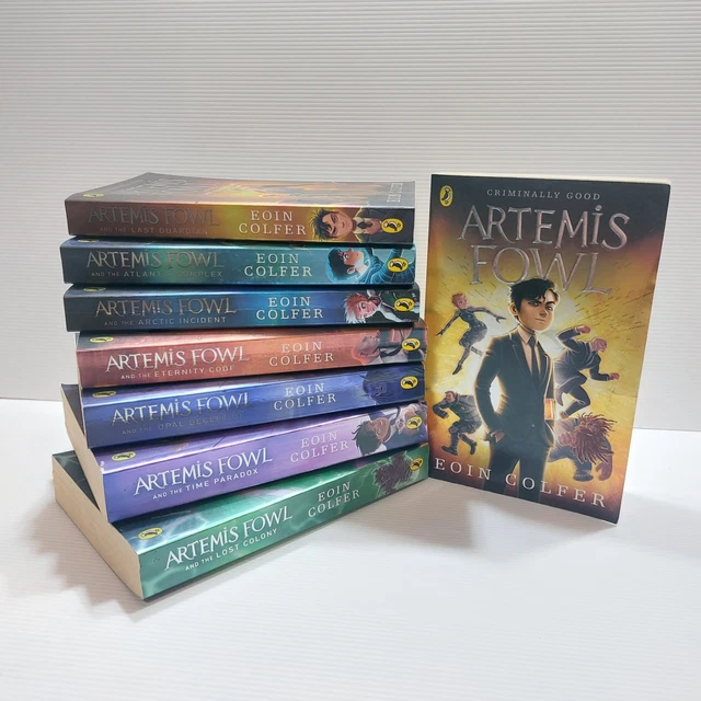 ARTEMIS FOWL BOOKS Lot Bundle x 8 Complete Paperback Series Set 1-8 ...