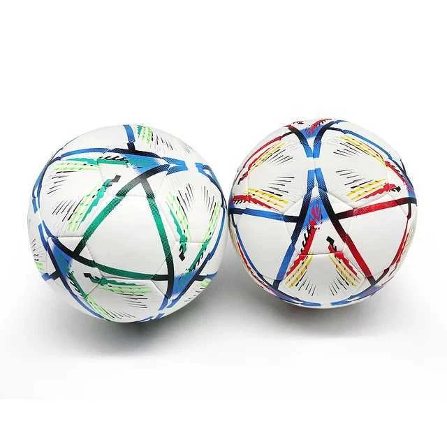 SOCCER BALL (2 Ball Set) FIFA World Cup Qatar 2022 Machine-Stitched ...