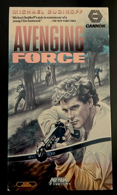 AVENGING FORCE. VHS. 80’s Cannon Action. Michael Dudikoff. Media. $8.95 ...