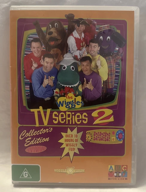 THE WIGGLES TV Series 2 Collector’s Edition DVD 4 Disc Set RARE ...
