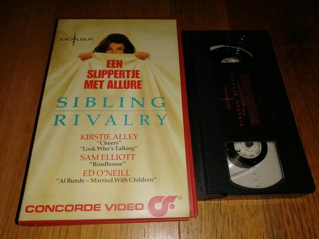DUTCH VHS - Sibling Rivalry (Kirstie Alley, Scott Bakula, Jami Gertz ...