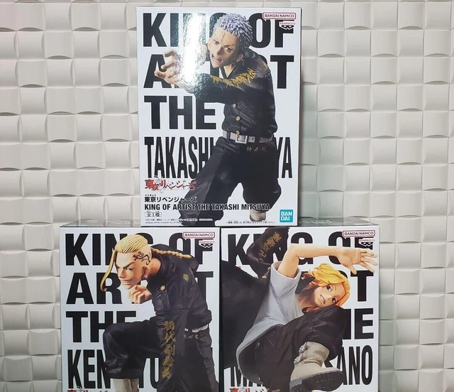 TOKYO REVENGERS KING OF ARTIST THE Manjiro Ken Takashi Lot de 3 neufs EUR 79,46 - PicClick FR