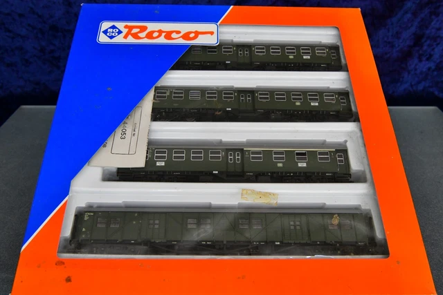ROCO H0 44053 Zugpackung 4-achsige Umbauwagen (Wechselstrom) EUR 60,00 - PicClick DE