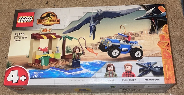 LEGO 76943 JURASSIC World Dominion Set - PTERANODON CHASE (2021) - NEW ...