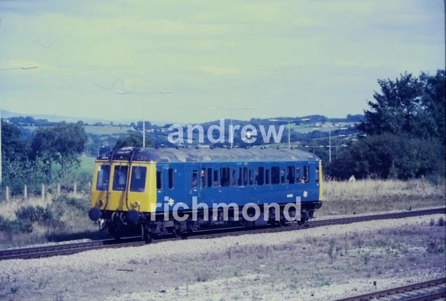 975042 CLASS 122 DMU Route Learning 18 Sep 1987 Original 35mm Railway ...