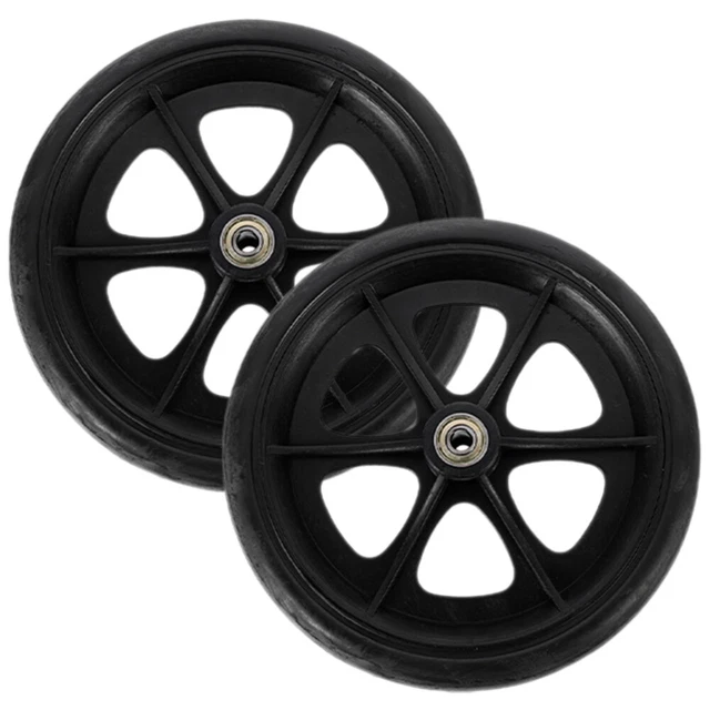 2 PCS DRIVE Transport Chair Parts Wheelchair Front Accessories Casters ...