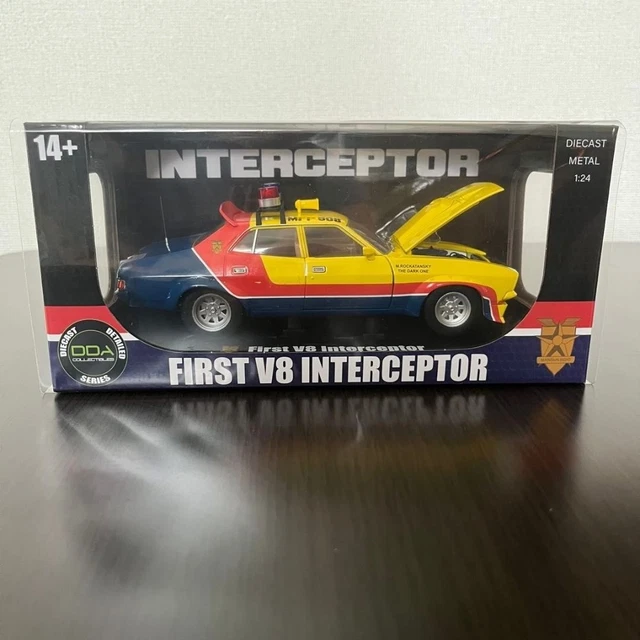 NEW MAD MAX 1/24 DDA Yellow Interceptor Car Minicar £342.75 - PicClick UK