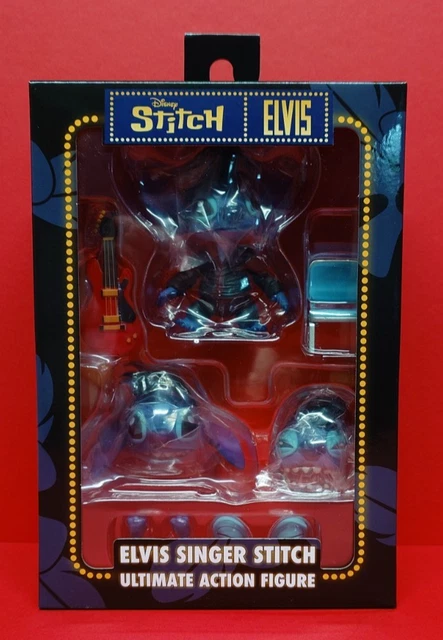 NECA ELVIS SINGER Stitch Ultimate Action Figure '68 Comeback Special £ ...