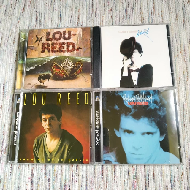 LOU REED - Lou Reed-Coney Island Baby-Growing Up in Public-Rock and ...
