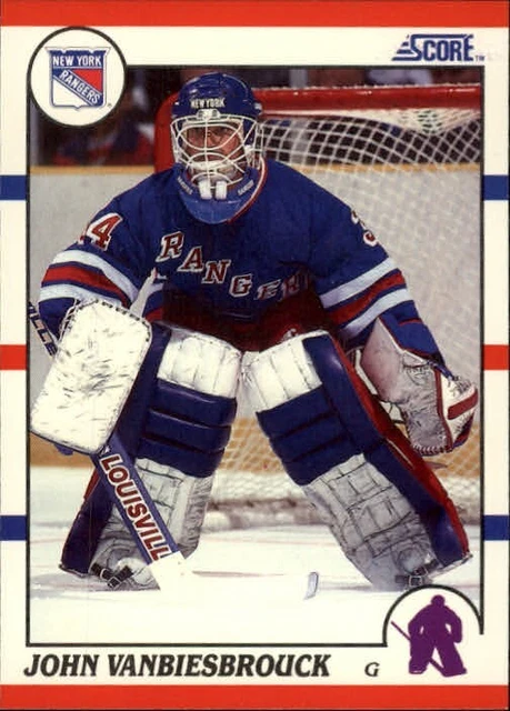 1990-91 CARTE À collectionner SCORE NHL HOCKEY #175-John Vanbiesbrouck ...