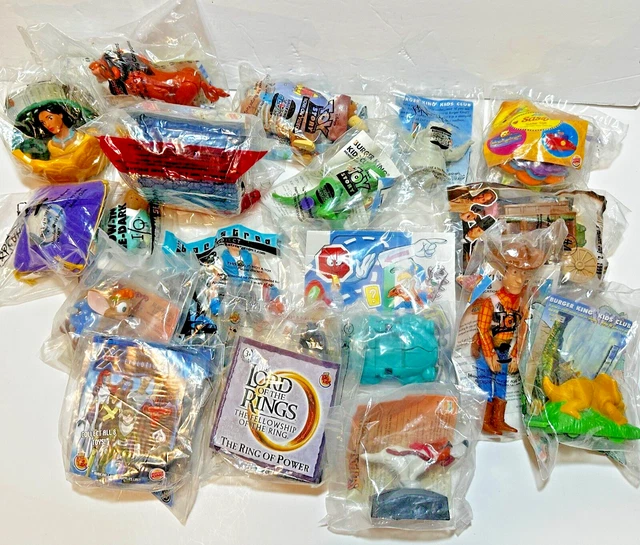 FAST FOOD TOYS Burger King You Choose New Sealed £7.56 - PicClick UK