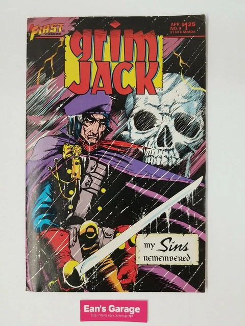 GRIM JACK #9 First Comics avril 1985 très fine gamme EUR 2,39 - PicClick FR
