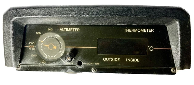 TOYOTA LAND CRUISER 70 Series 4Runner Altimeter Thermometer JDM OEM ...