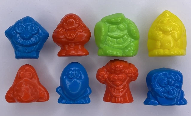 8 LARGE MEGA Bones Original 1.5" Gogos Crazy Bones Gogo’s Including ...
