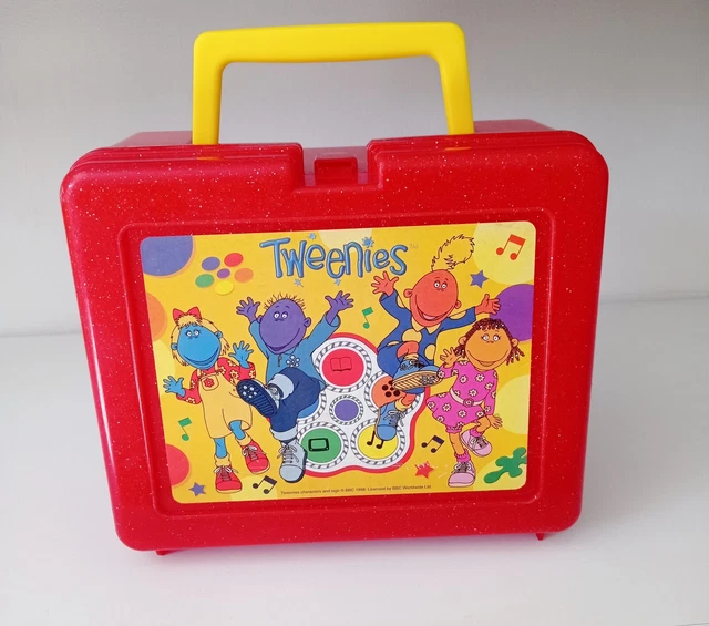 VINTAGE TWEENIES LUNCH Box RARE BBC 90s Bella Jake Fizz Milo Plastic ...
