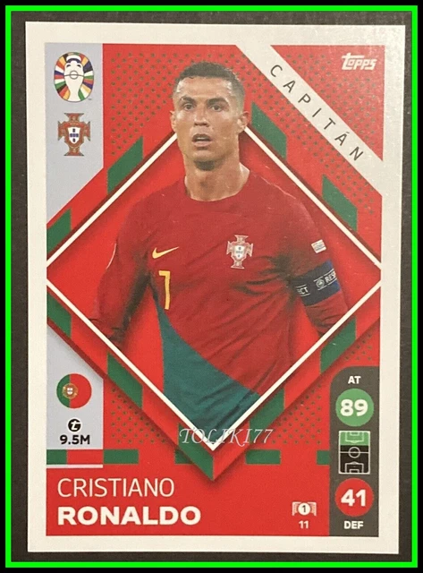 TOPPS MATCH ATTAX UEFA All-Stars Euro 2024 Germany ⚽️🔥⚽ CRISTIANO ...