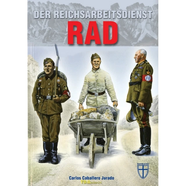 JURADO: DER REICHSARBEITSDIENST RAD 3. Reich 2 Weltkrieg Militaria Flak ...