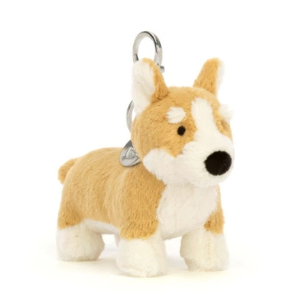 NEW JELLYCAT BETTY Corgi Keychain with Tag and Dust Bag, Bag Charm £18. ...