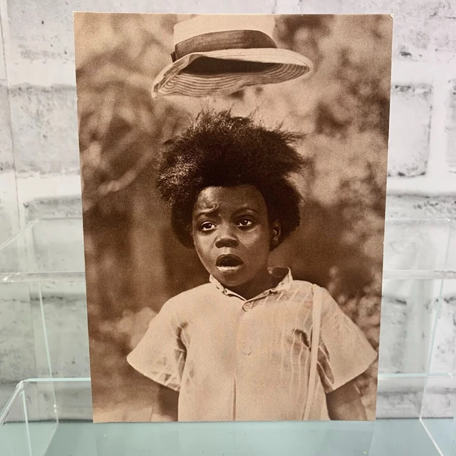 VINTAGE LITTLE RASCALS Buckwheat Postcard 4x6 Fotocard Our Gang Ludlow ...