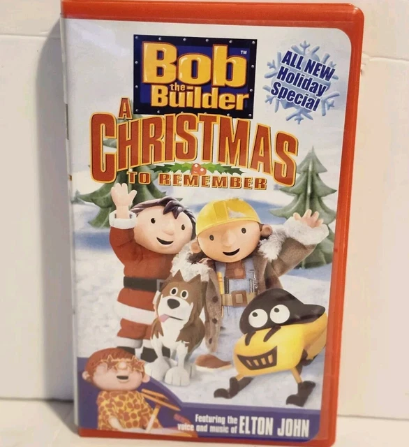 BOB THE BUILDER - A Christmas To Remember (VHS, 2003) - Clamshell $14. ...