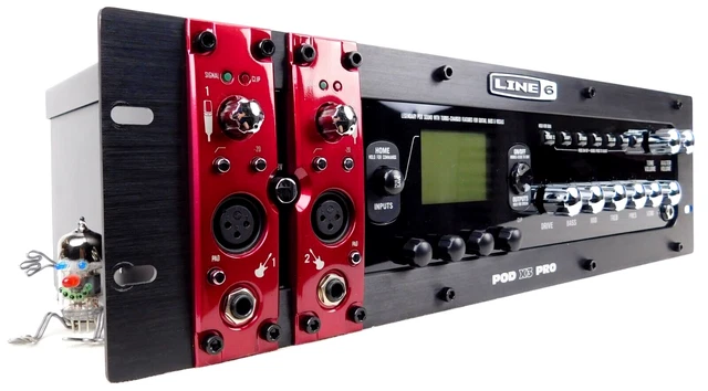 LINE 6 POD X3 Pro Guitar Amp Modeler Rack + Fast Neuwerig + 1.5Jahre ...