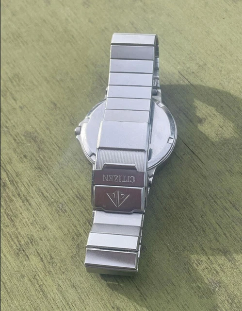 VINTAGE 1986 CITIZEN W.R 100 Solar Cell 4110 Watch $100.00 - PicClick AU