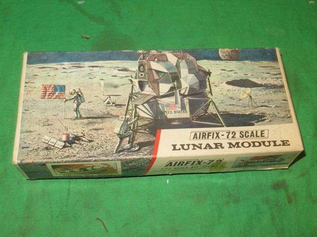 AIRFIX 1/72ND SCALE Apollo Lunar Module kit complete unbuilt boxed £11. ...