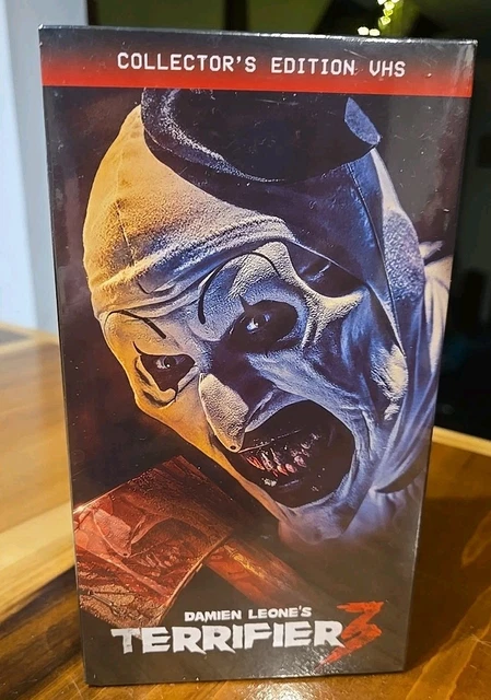 TERRIFIER 3 COLLECTOR'S Edition VHS Set - Rare Walmart Exclusive - NEW ...