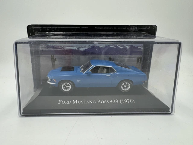 DIE CAST & Ford Mustang Boss 429 (1970) " American Cars 1/43 EUR 29,99 ...