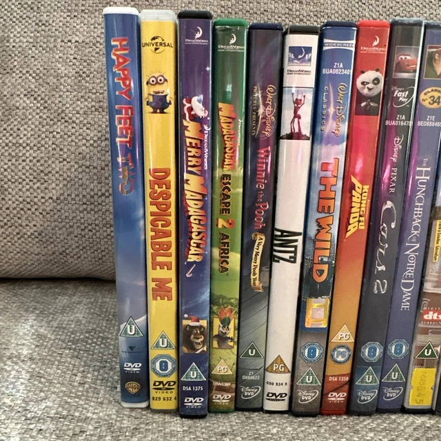 HUGE BUNDLE OF 20 DVDs DISNEY PIXAR DREAMWORKS SOME NEW EUR 11,68 ...