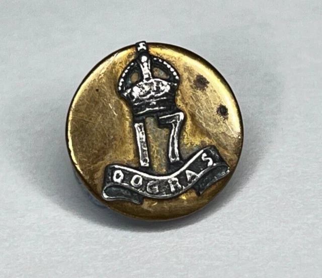 WWII WW2 17TH Dogras Regt British Indian Army officers Mess Button 15 ...