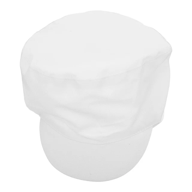 HAIRNET FOR MEN: Restaurant Work Chef Hat - Unisex Tall Chef Baker Cap ...