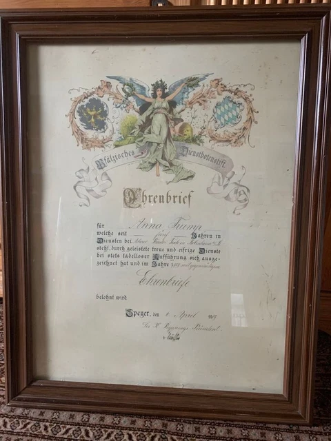 ORIGINAL TRUMP DONALD Family Dokument Urkunde - RARITÄT - Very rare EUR ...