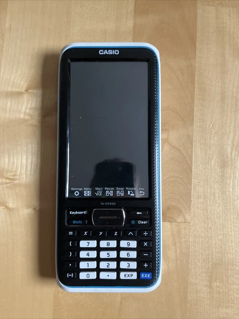 CALCULATRICE GRAPHIQUE CASIO ClassPad - Noir (FX-CP400) EUR 57,00 - PicClick FR