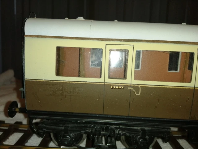 GAUGE 1 10MM Tenmille GWR Collett Composite 1st coach £384.10 - PicClick UK
