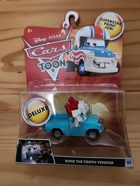 DISNEY PIXAR CARS Toon Mega Size - Buck The Tooth Vendor # 11 - Mater ...