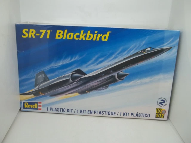 REVELL SR-71 BLACKBIRD 1:72 Scale Model Airplane Complete Kit New Sealed # 5810 EUR 10,82 ...