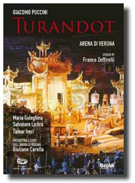 TURANDOT: ARENA DI Verona (Carella) (DVD) Salvatore Licitra (US IMPORT ...
