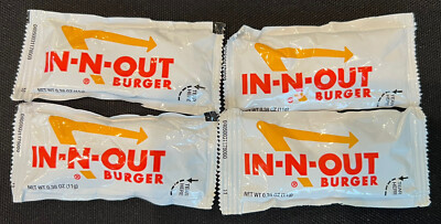 IN N OUT Burger KETCHUP Restaurant Packet HEINZ Collector's New - LOT ...