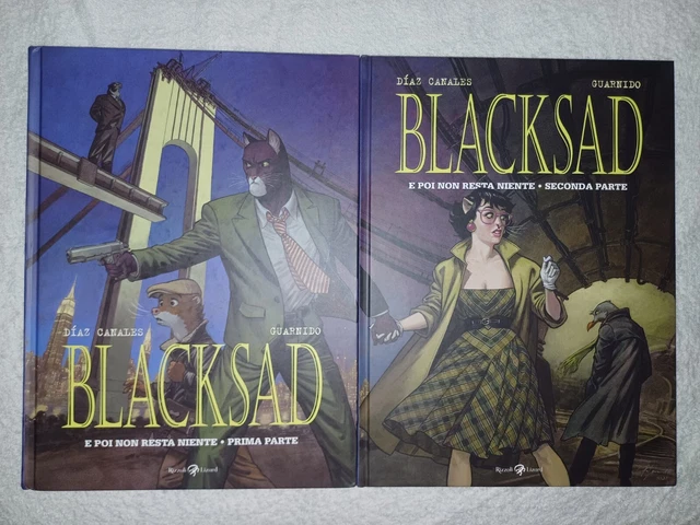BLACKSAD _ E Poi Non Resta Niente # 1 & 2 _ COMPLETA _ Cartonati ...