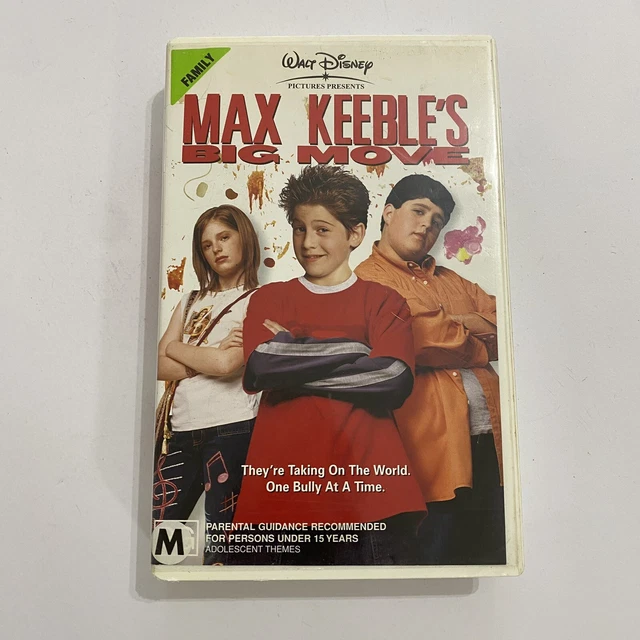 MAX KEEBLE’S BIG Move (VHS, 2002) Disney 2000s Movie Blockbuster VHS ...