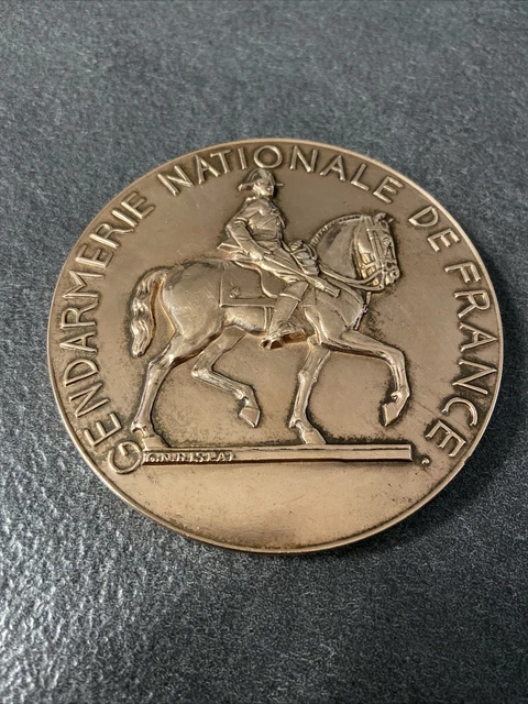 PLAQUE EN BRONZE Gendarmerie Nationale GN Rispal EUR 110,00 - PicClick FR
